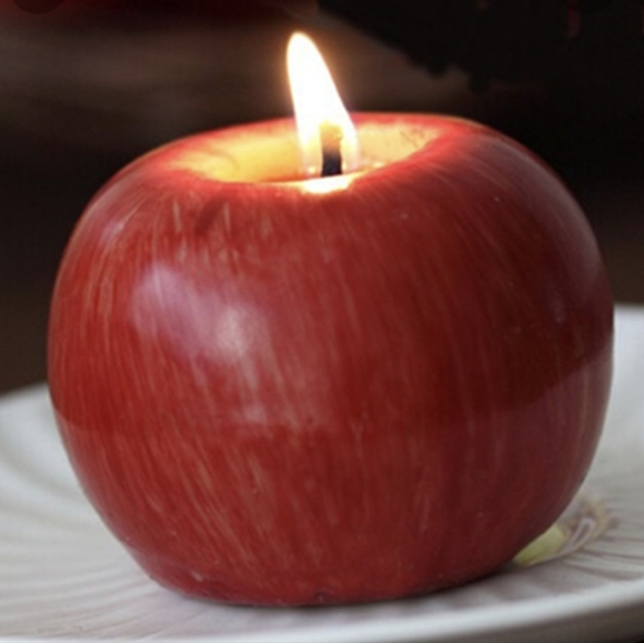Accents | Apple Shaped Candle | Poshmark